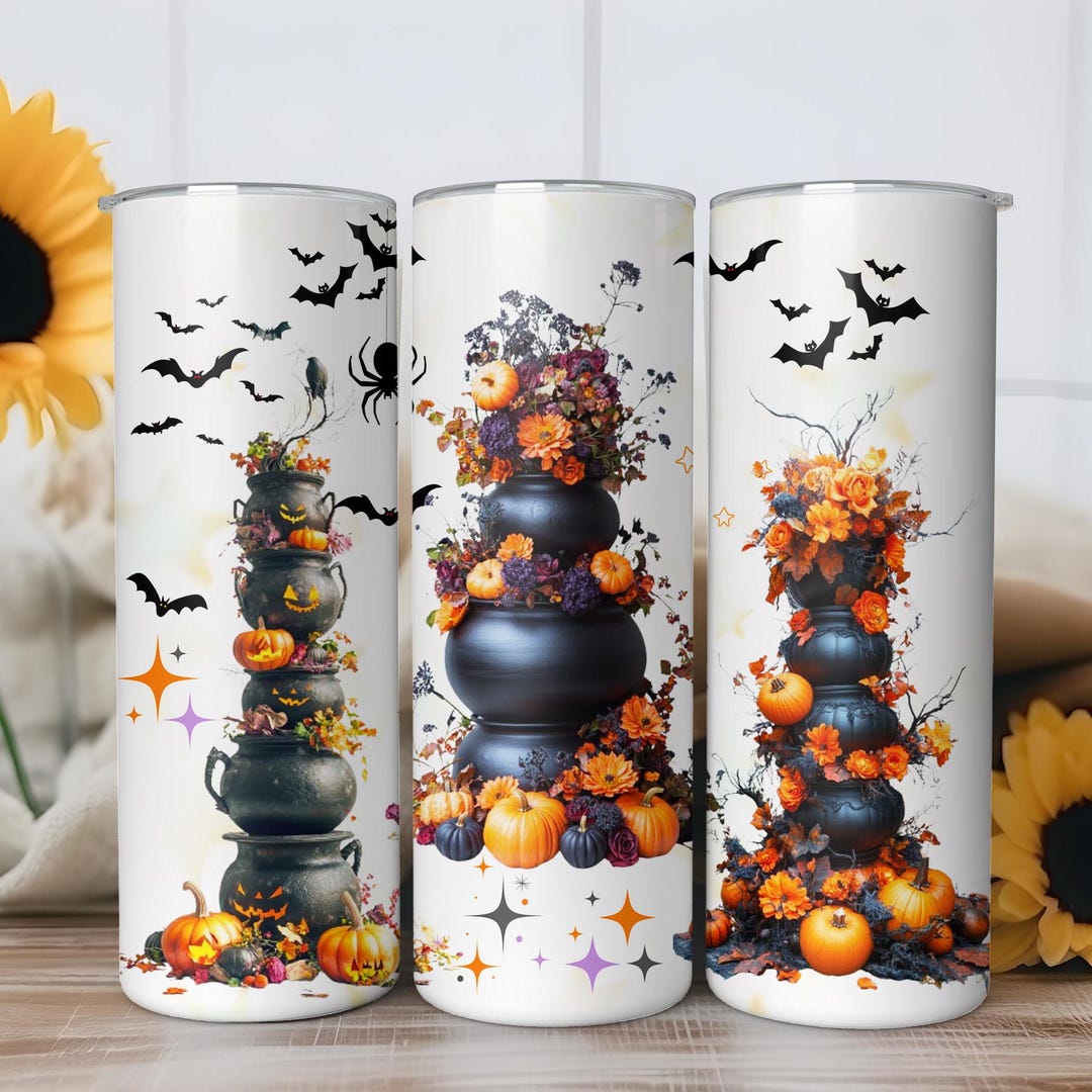 Witches Brew Tumbler Sublimation Design: Halloween PNG (digital ...