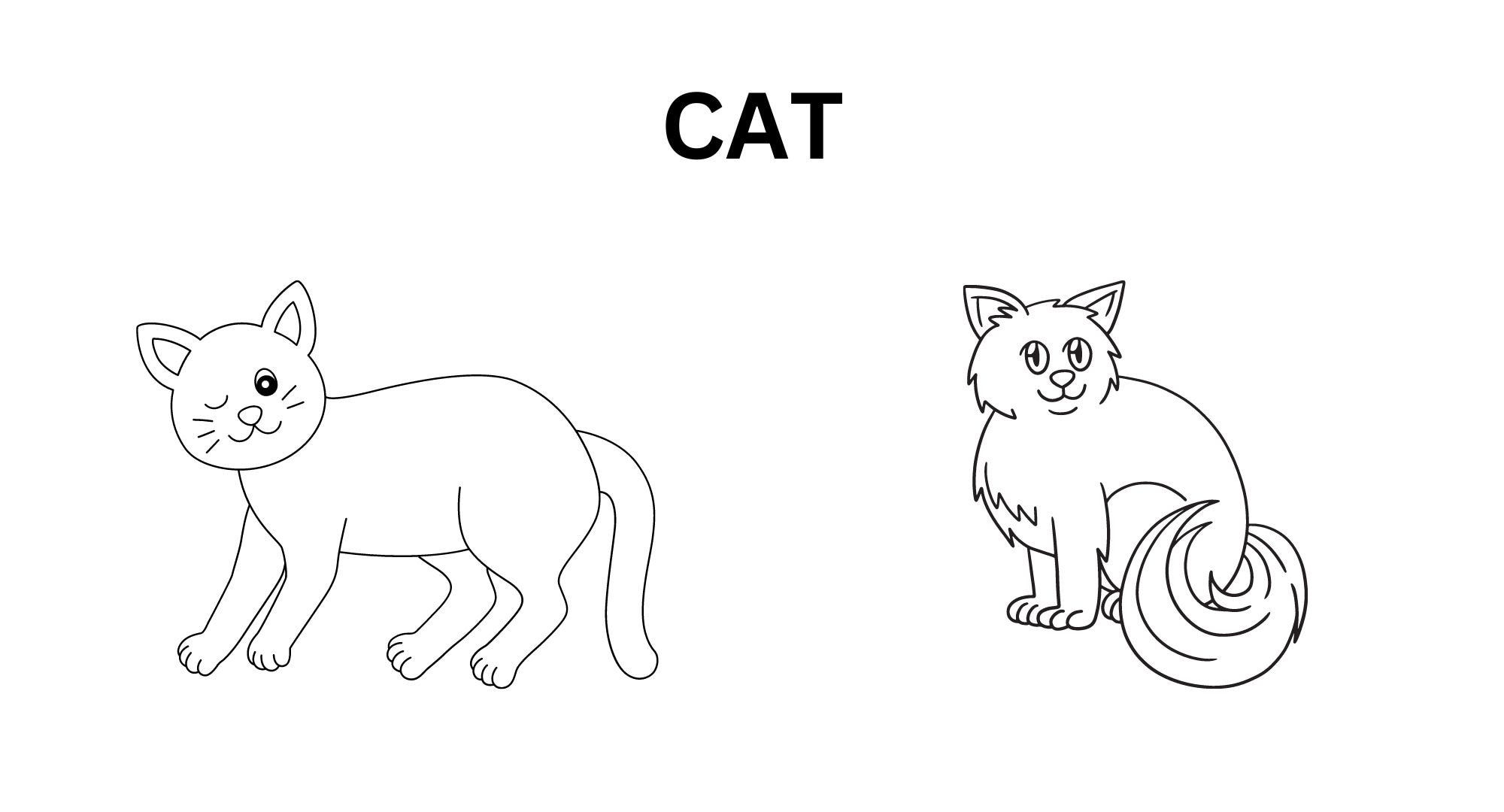 Apple to Zebra Kids Colouring Pages - Etsy