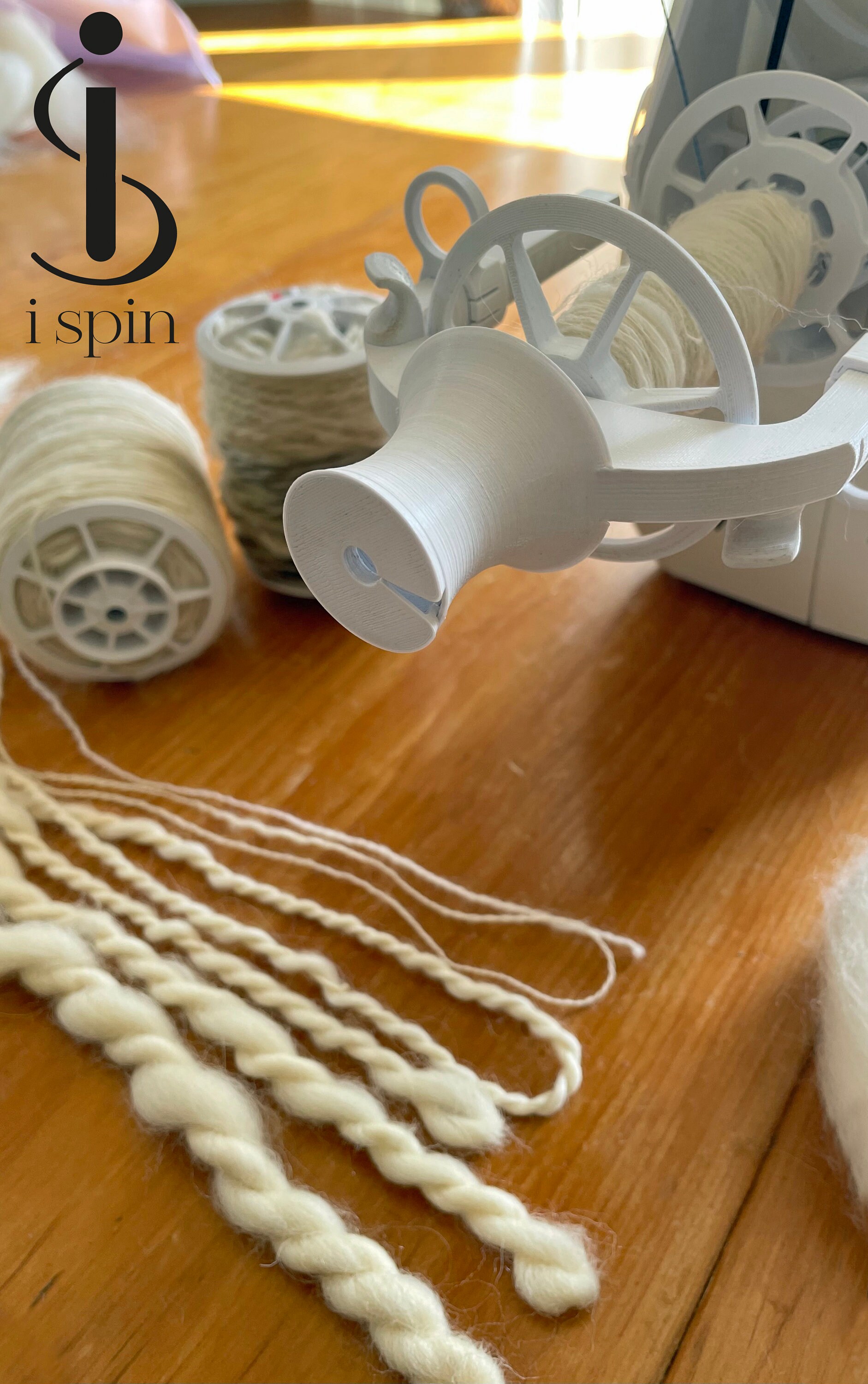 Ispin is an Electric Spinning Wheel Solution That Simply Fits to Your ...