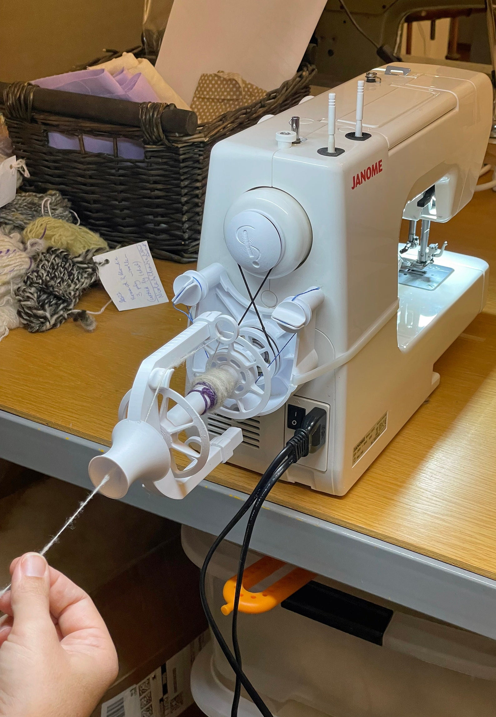 Ispin is an Electric Spinning Wheel Solution That Simply Fits - Etsy ...