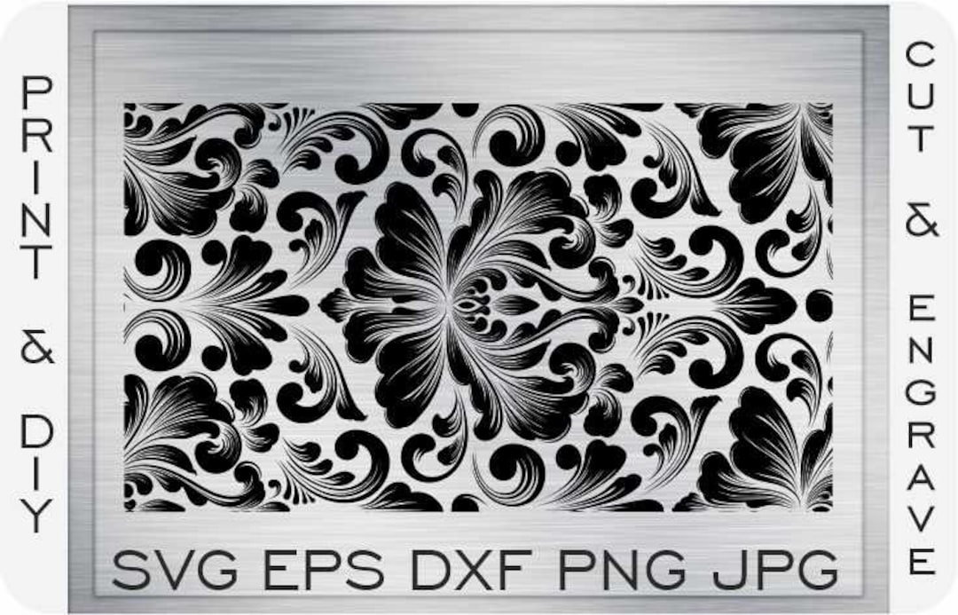 Baroque Seamless Pattern Svg Baroque Svg Cricut Clipart - Etsy
