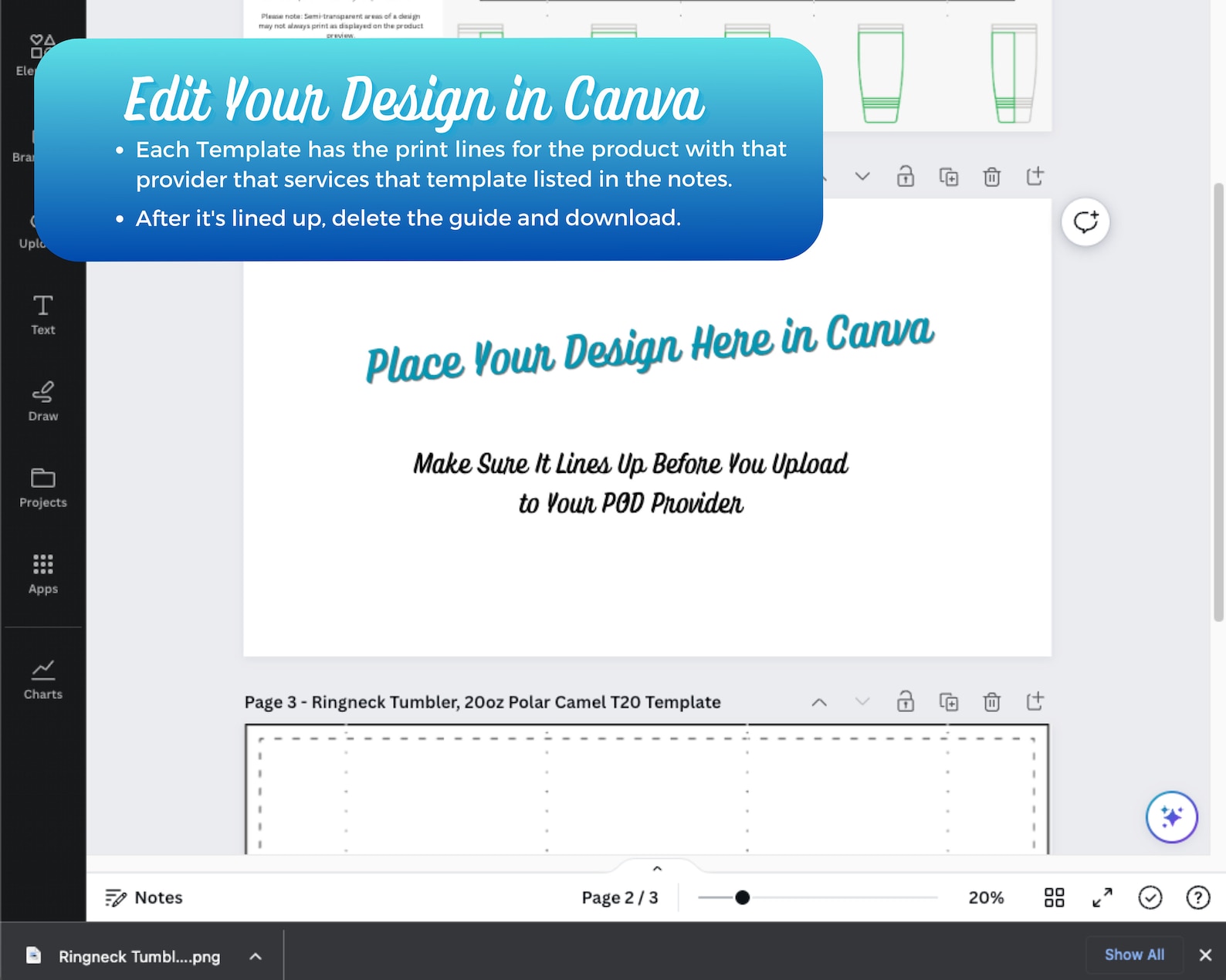 Editable in Canva - Design Templates for Printify Bestsellers | Print ...