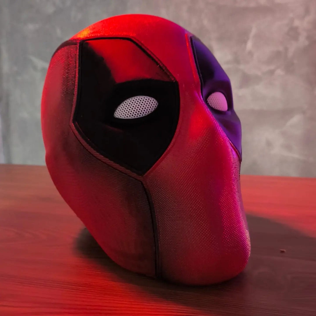 Magnetic Deadpool Costume Cosplay Mask - Etsy