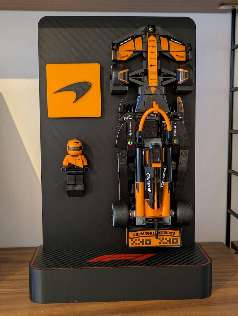 Exclusive Lego F1 Stand. Printed Car Stand. Custom Lego F1 Car. Lego F1 ...