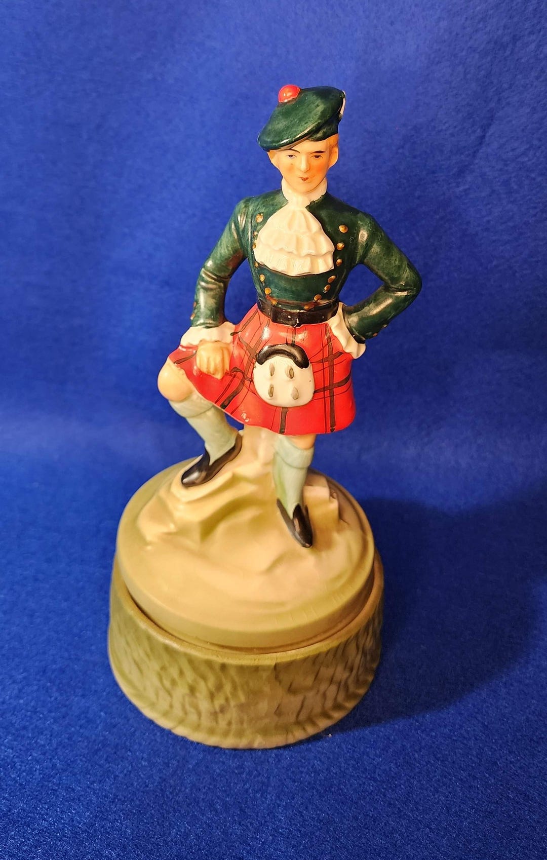 Scottish Man Music Box - Etsy
