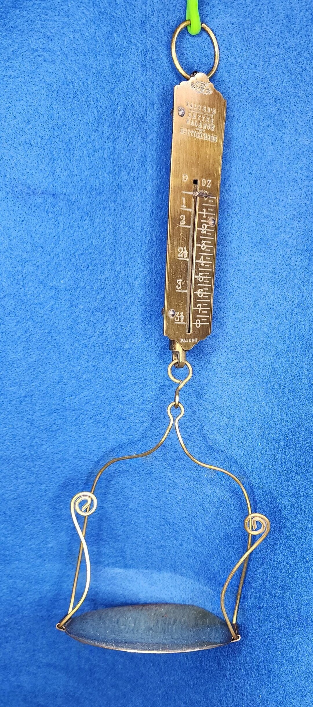 Antique Brass Salter's Letter Balance - Etsy