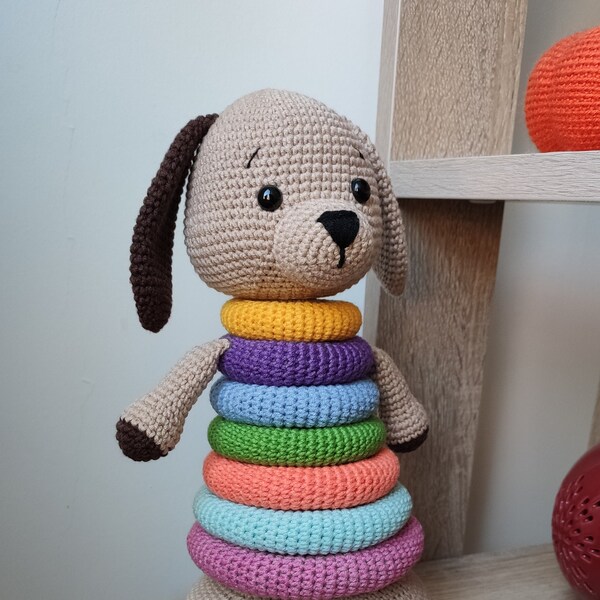 Crochet Stacking Toy - Etsy