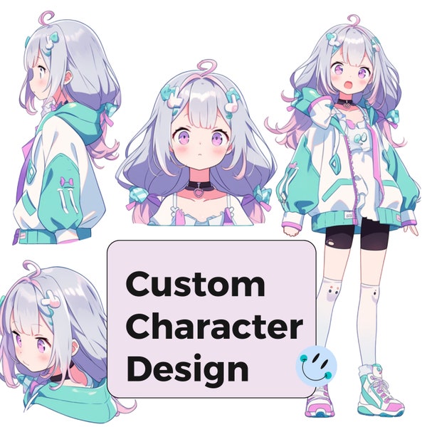 Vtuber Commission - Etsy