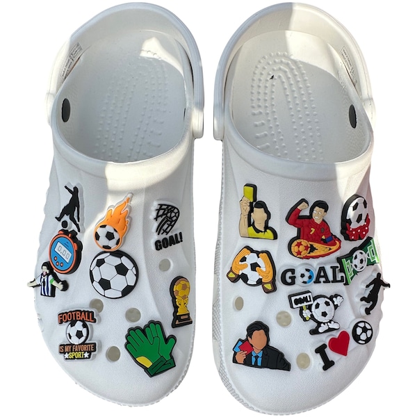 Football Shoe Jibbitz - Etsy UK