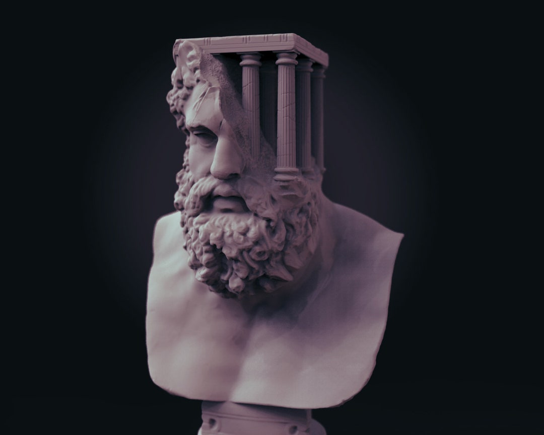 3D Greek Statue Stl - Etsy
