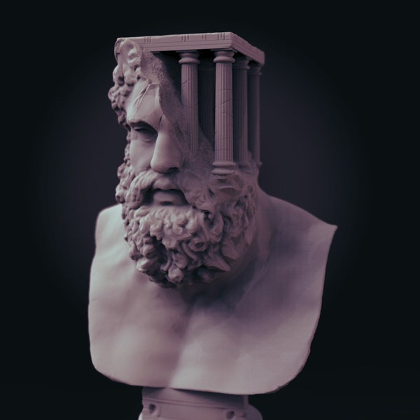 3d Greek Statue - Etsy
