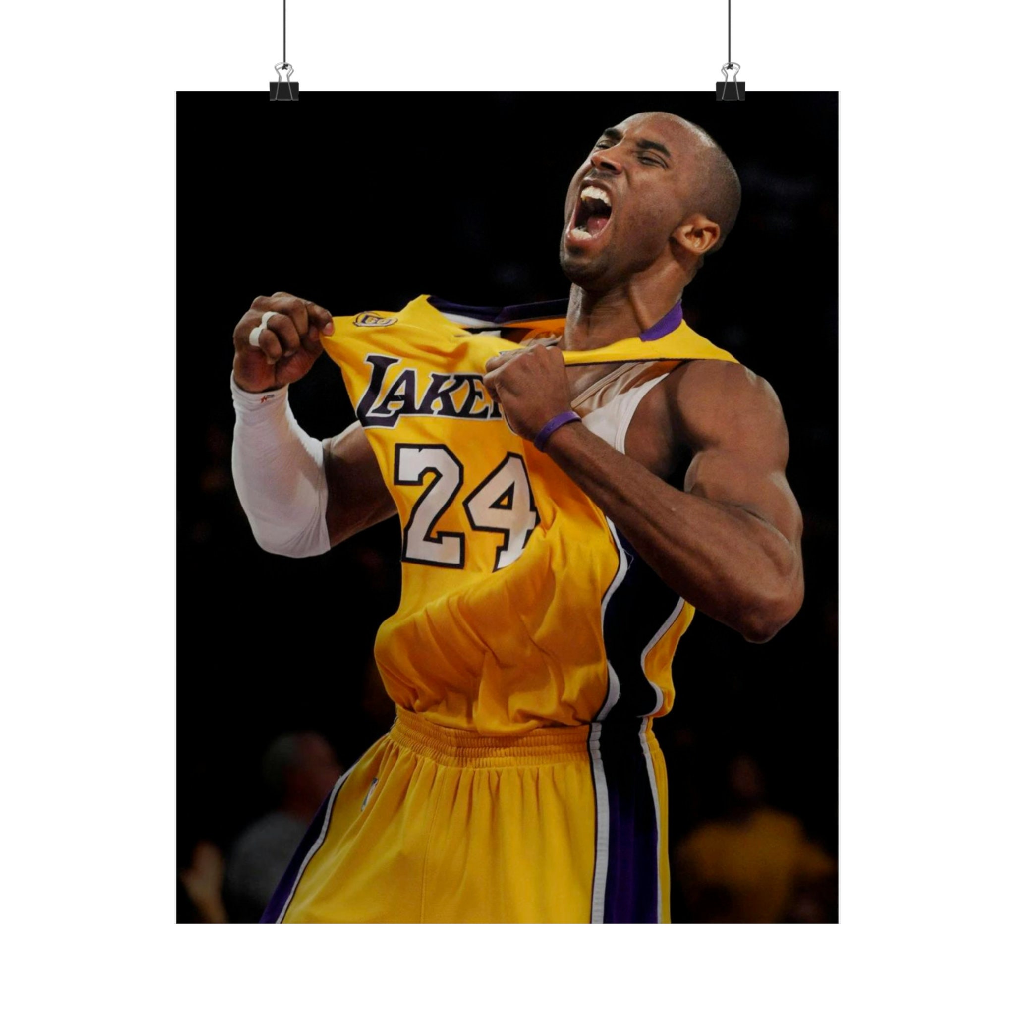 Kobe Bryant Posterkobe Bryant Iconic Moment NBA - Etsy