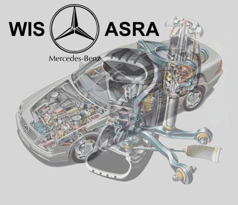 Werkplaatshandleiding reparatie-instructies Mercedes Benz WIS ASRA EPC ...