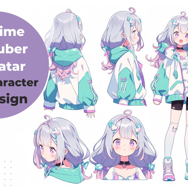 Vtuber Commission - Etsy