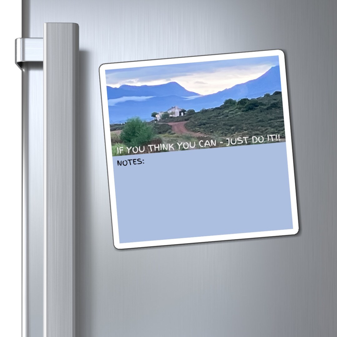 Unique Gift Add Style to Your Fridge With Motivational Fridge Magnet ...