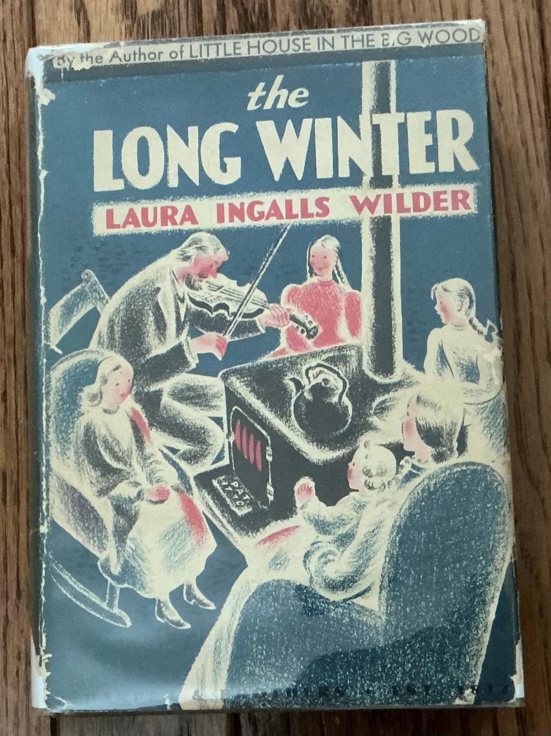 The Long Winter Laura Ingalls Wilder Harper & Bros. 1940 G-A HC Orig DJ ...