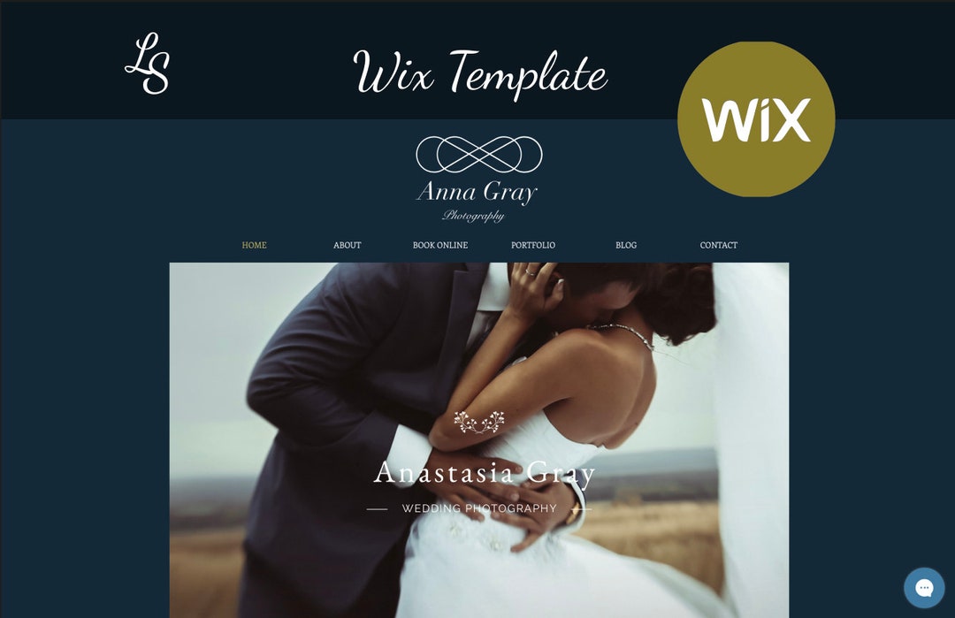 Photography Website Template - Wix Design - Photographer Website ...