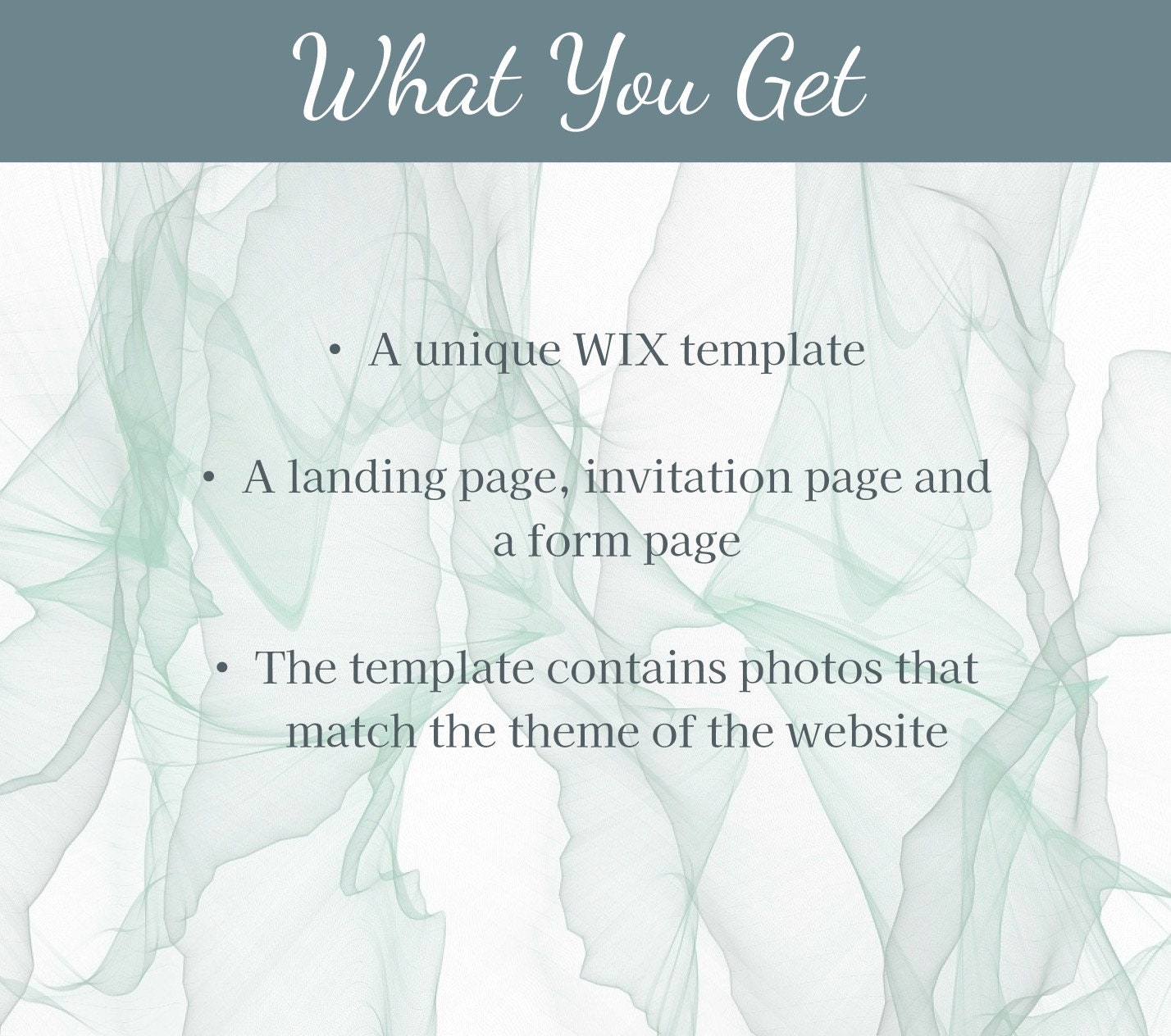 WIX Photography Template - Website Design for Wedding Photographers - WIX Photography Theme ...