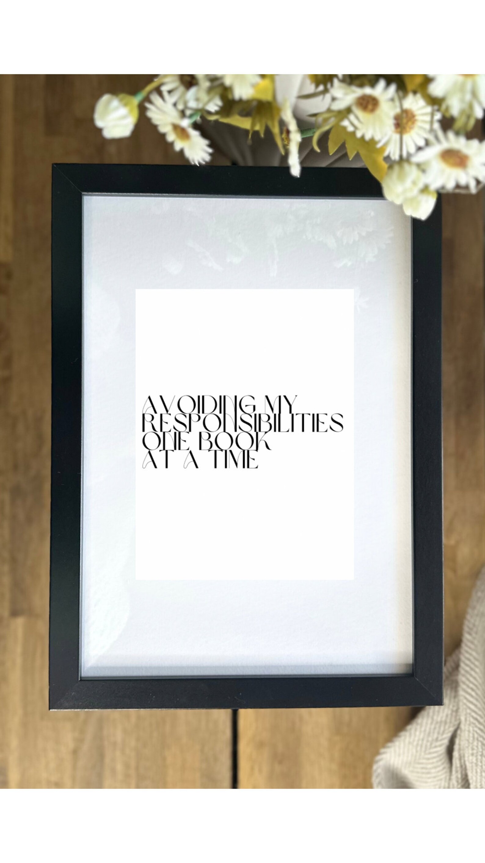 Avoiding Responsibilities Digital Print A5 Pdf Download - Etsy