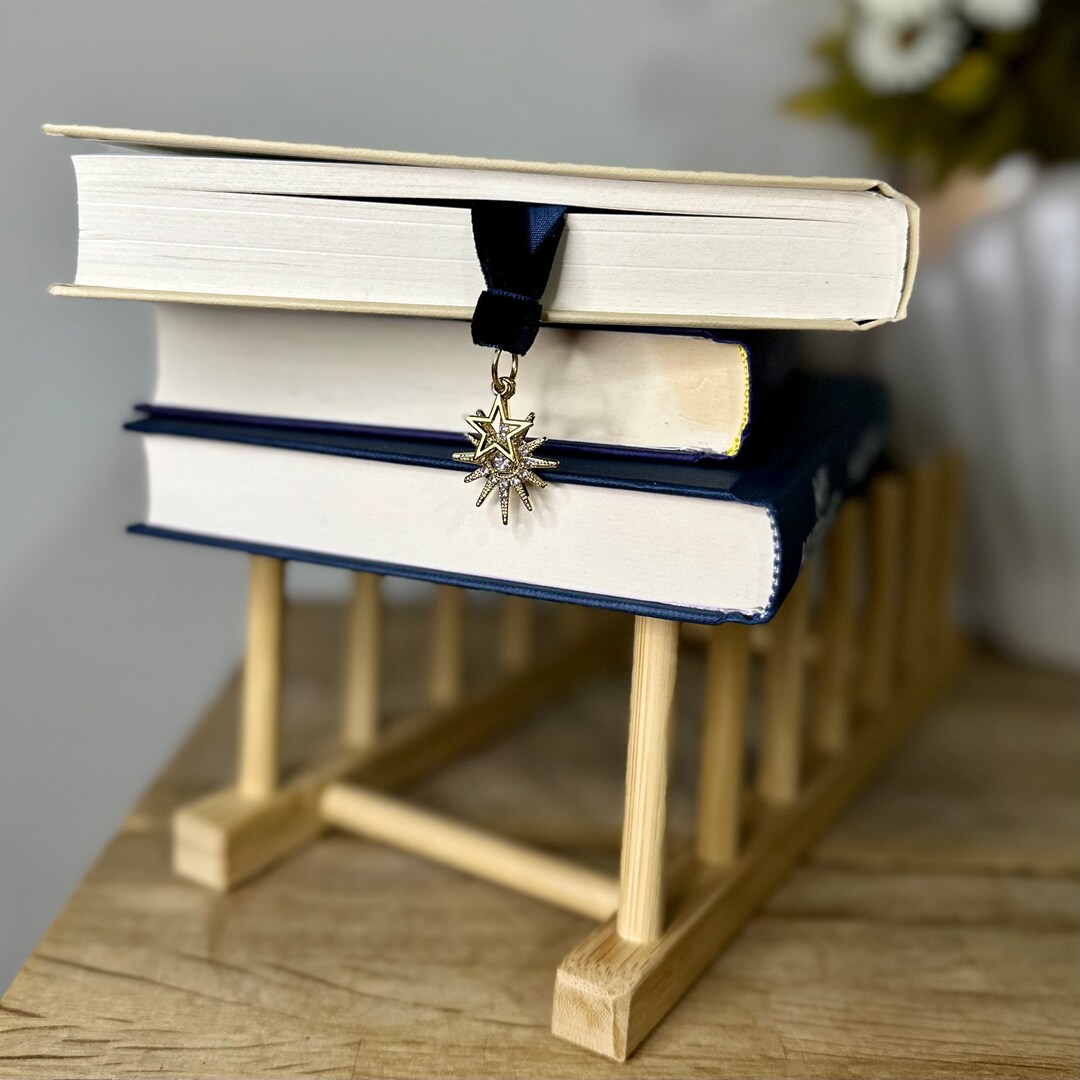 The Velvet Charm Bookmark | Key Chain | Small Gift | Book Lover | Book ...