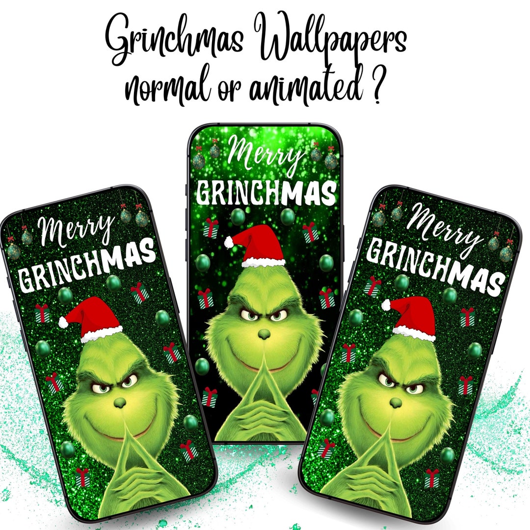 Merry Grinchmas - 4 Green Grinch Wallpapers - Christmas Wallpaper ...