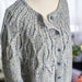 Saga Stitch Cardigan Knitting Pattern in English and Danish - Etsy