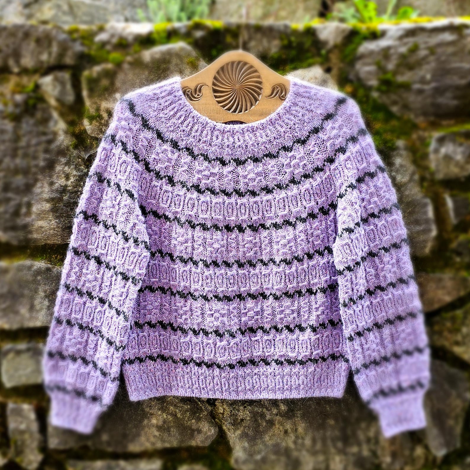 Stitch Fusion Sweater Knitting Pattern in English - Etsy