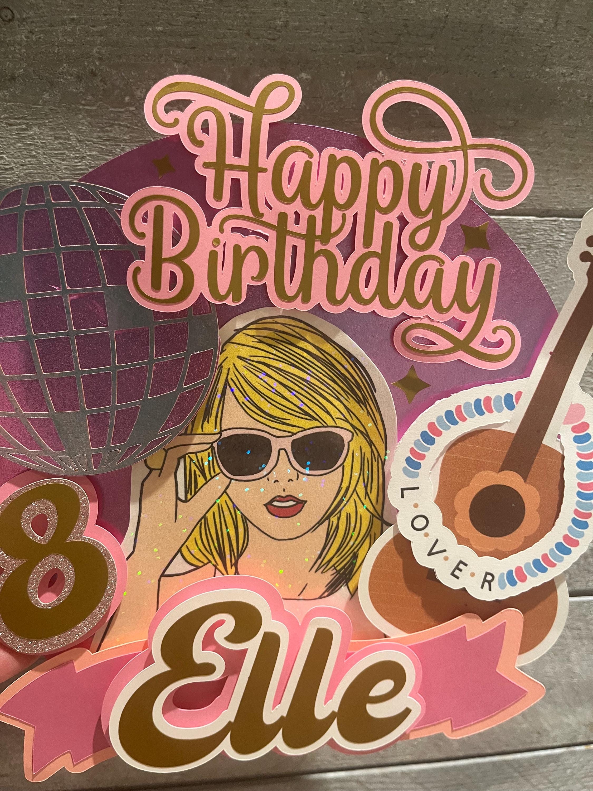 Swifties Caketopper | Birth-tay| Eras - Etsy