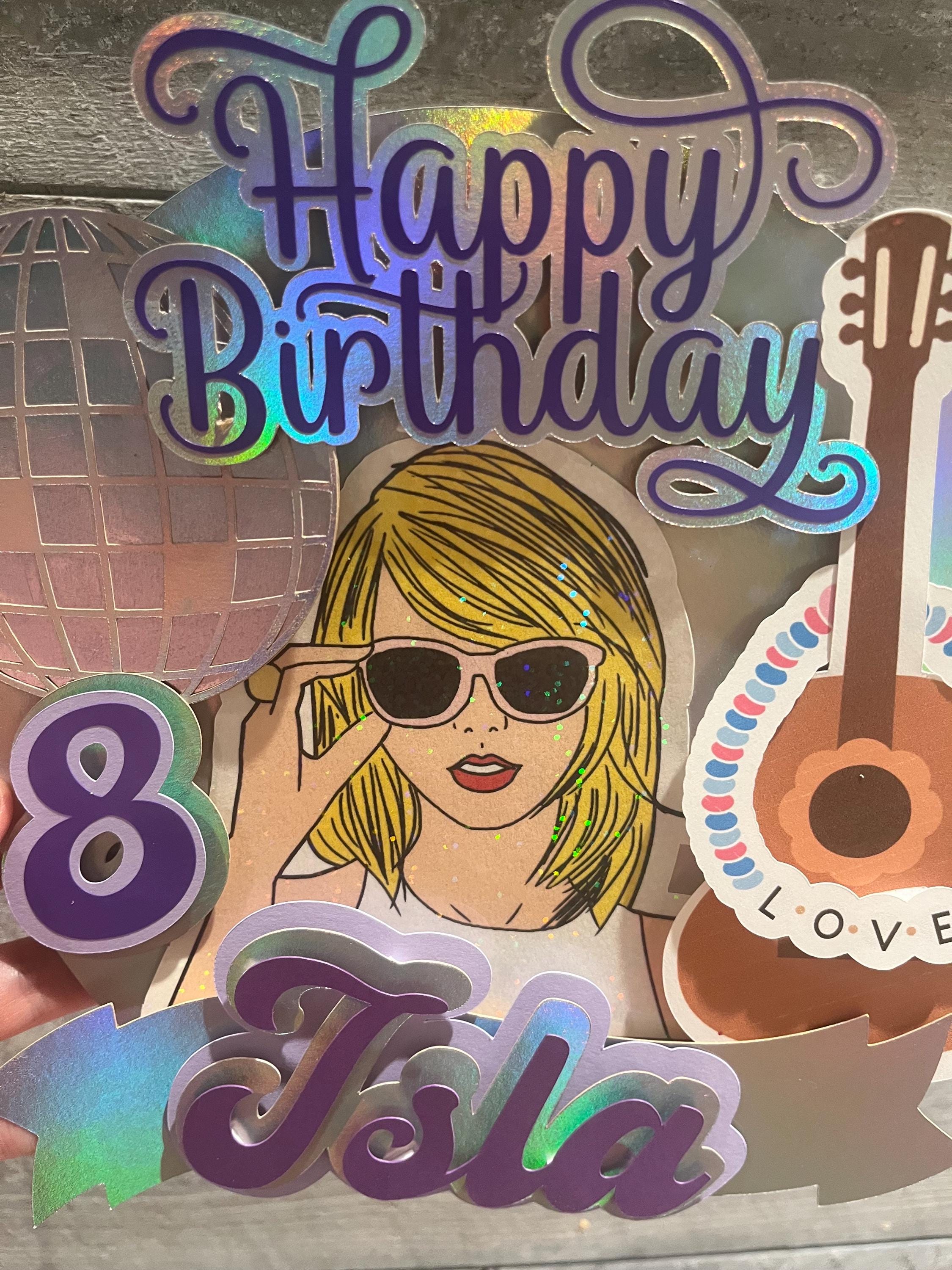 Swifties Caketopper | Birth-tay| Eras - Etsy