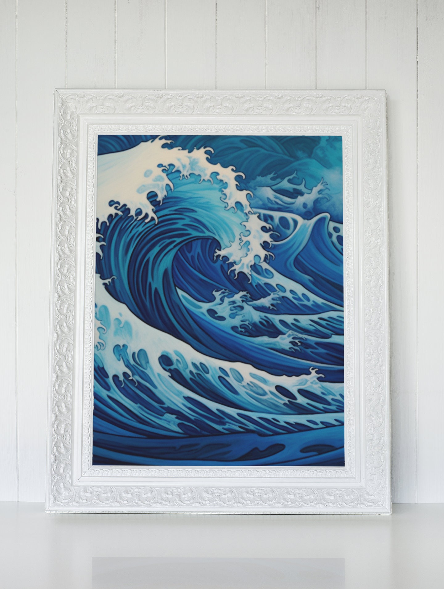 Blue Wave - Etsy