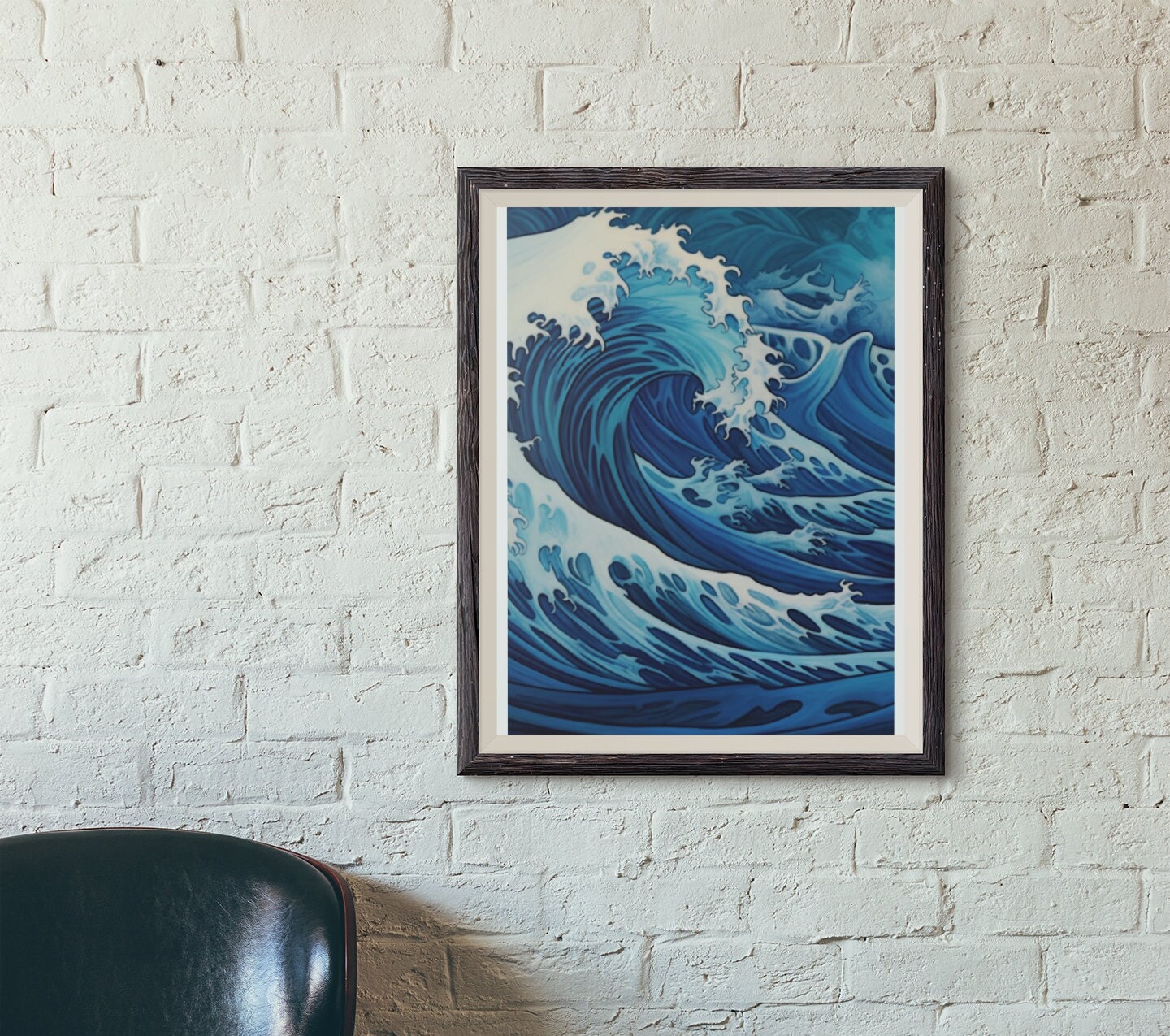 Blue Wave - Etsy