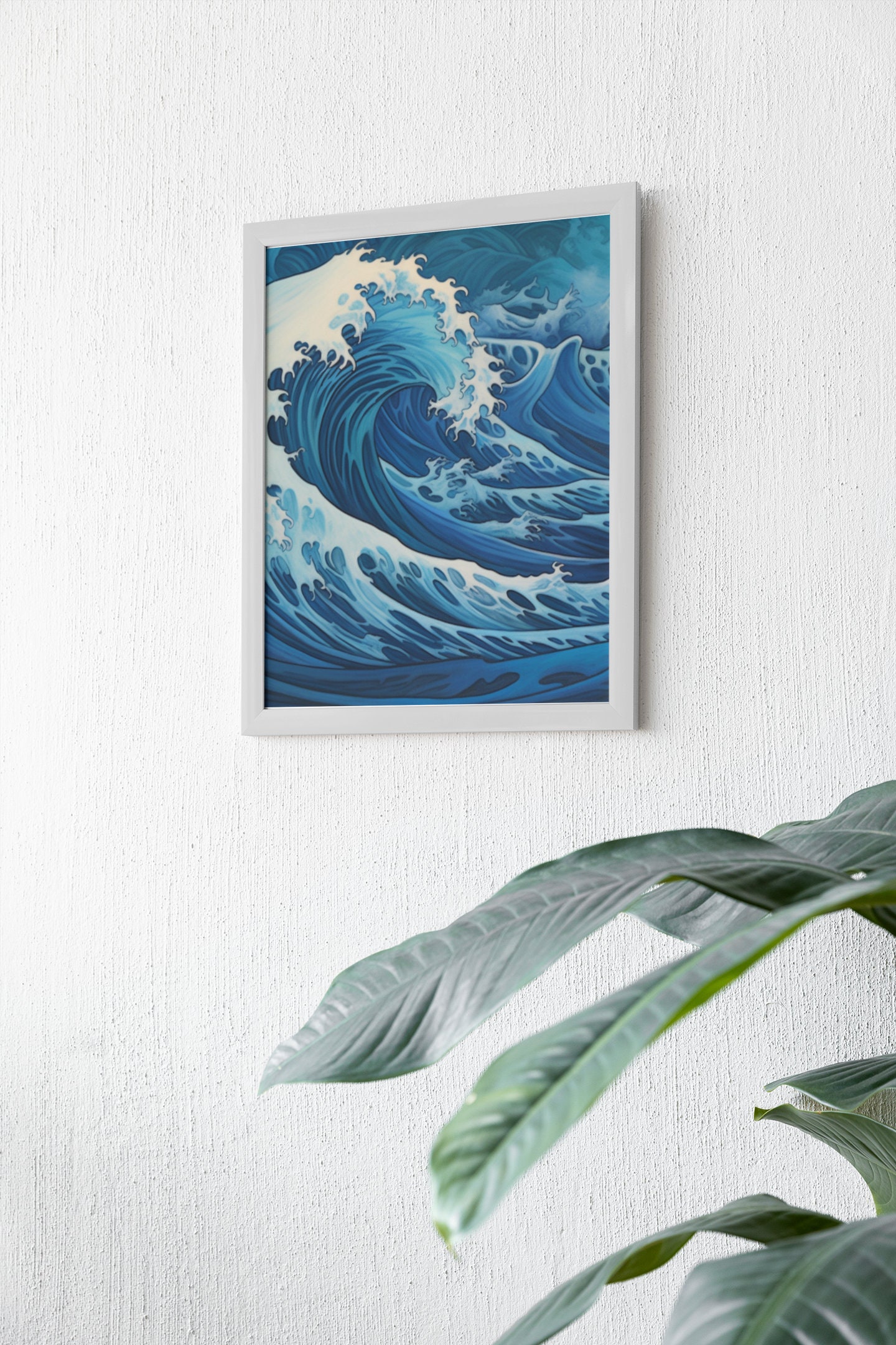 Blue Wave - Etsy