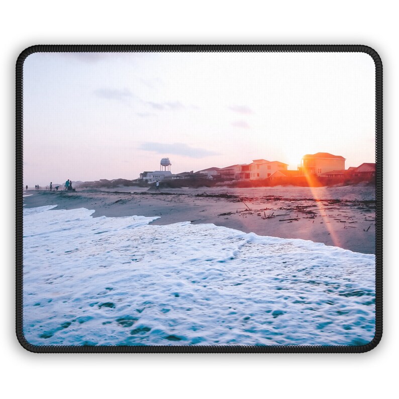 Ocean Isle Beach Sunset Mousepad - Atlantic Ocean Beach View, North ...