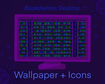 Purple Computer Wallpaper / Background - Etsy