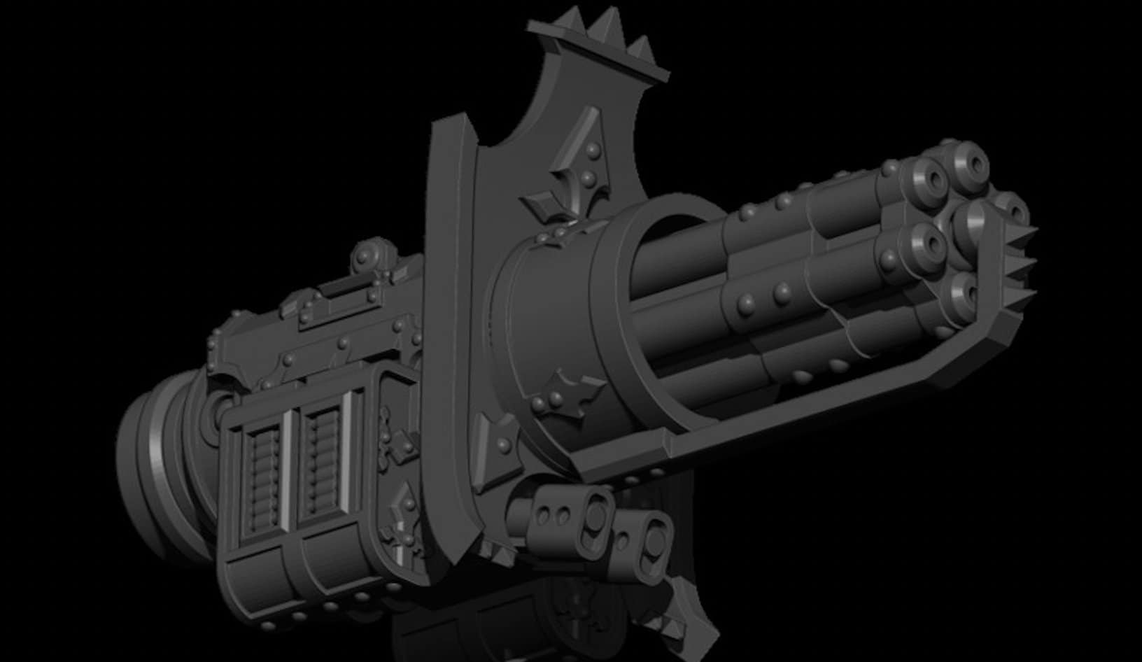 Chaos Knight - Chain Cannon - Etsy