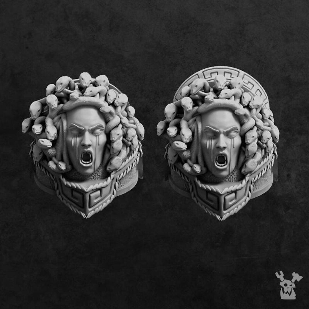 CW Stone Tears Shoulder Pads Set X10 Dakkadakka Grimdark Compatible - Etsy