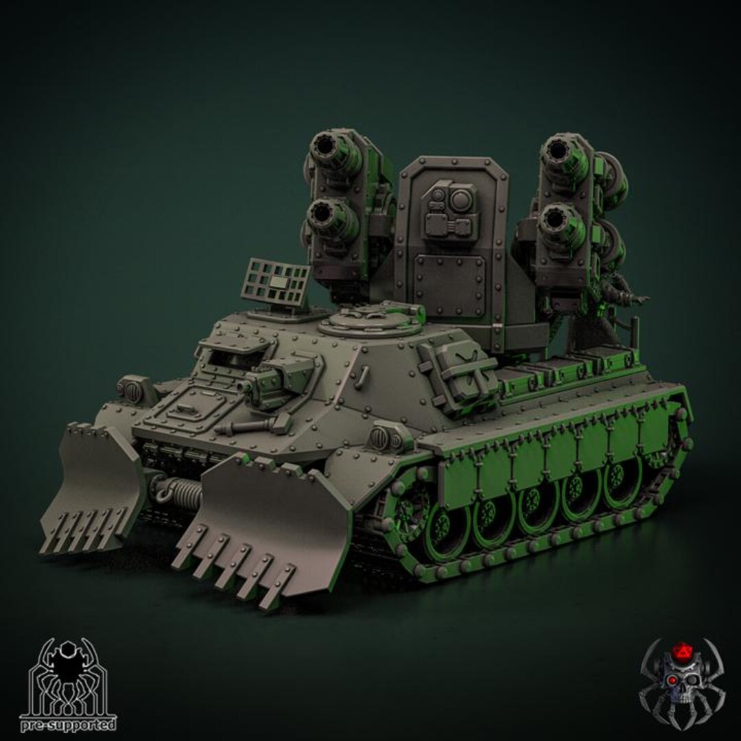 The "starfall" Infantry Support Vehicle | Eightlegsminiatures ...