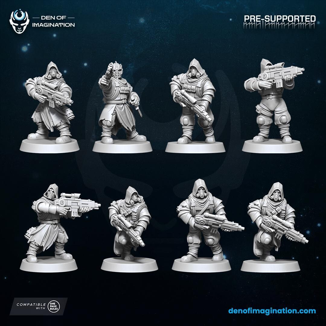 Traitor Army Marauders Set of 5 - Outcasts and Renegades | Den of ...