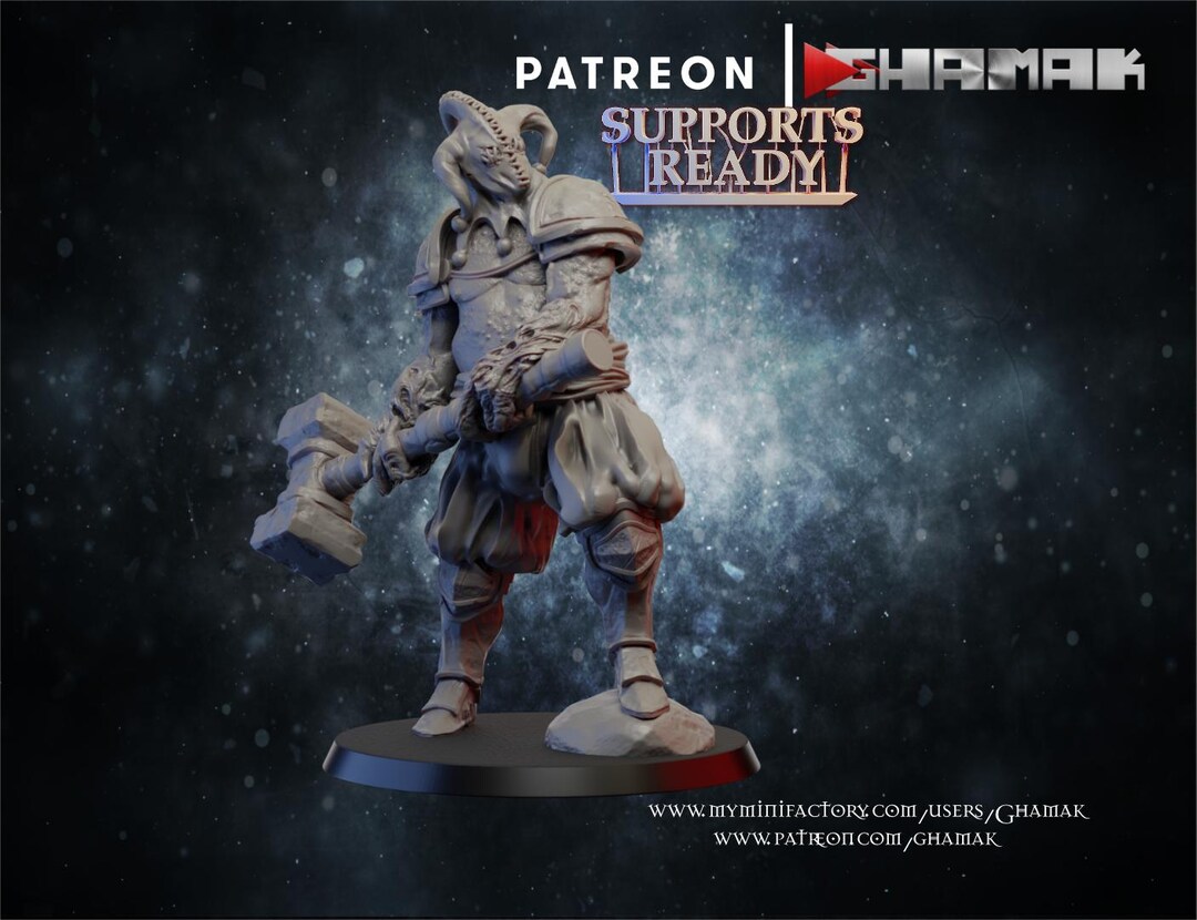 Blind Giant Ghamak 3D Printed 28mm - Etsy