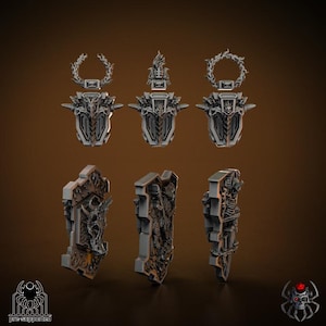 Set of 3 Flame Lizards Blade Masters Squad | Eightlegsminiatures ...