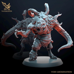 Void Abomination and Spawn | Tales Keeper | Grimdark Compatible - Etsy