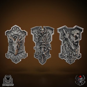 Set of 3 Flame Lizards Blade Masters Squad | Eightlegsminiatures ...
