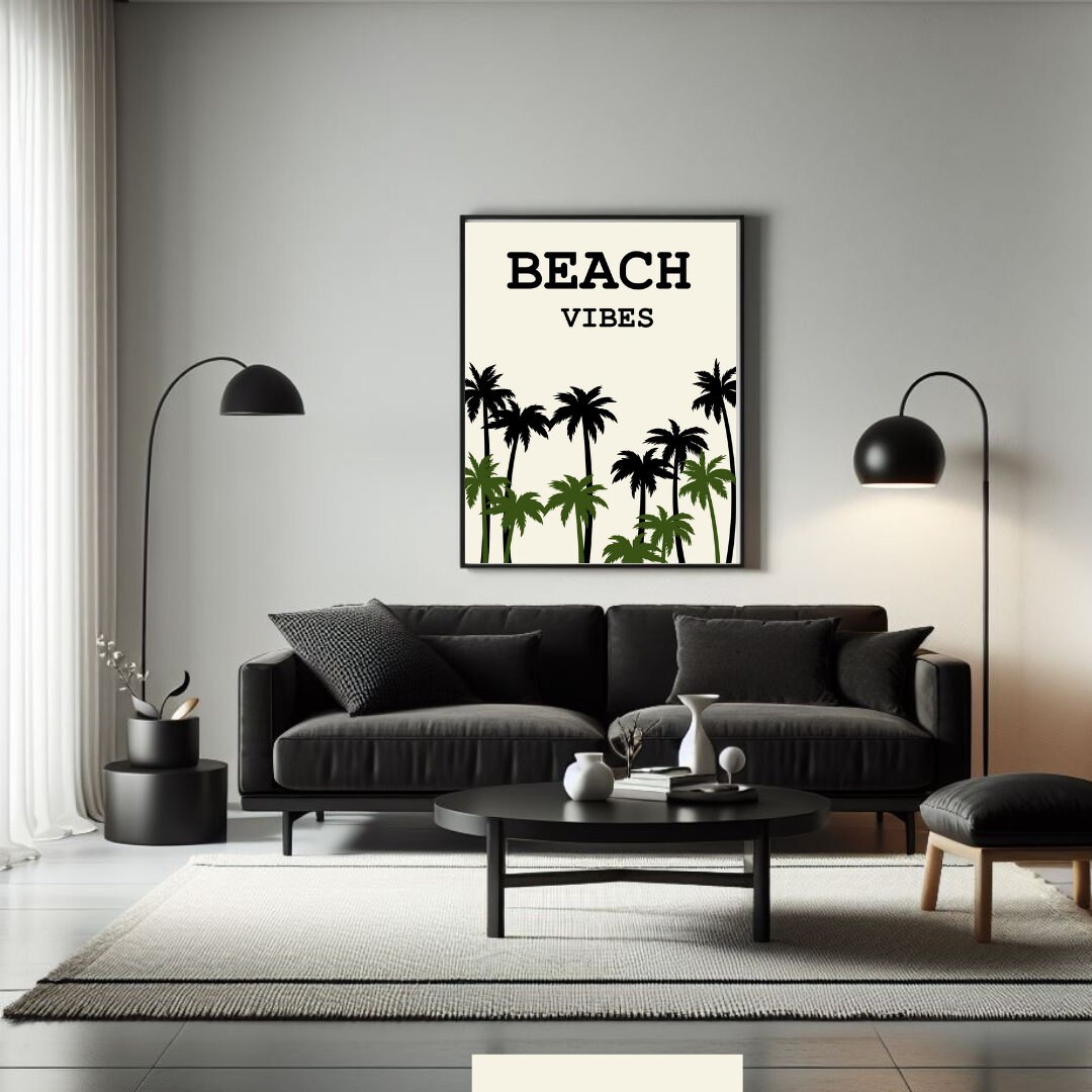 BEACH Digital Print, Art, Picture, Image - Etsy