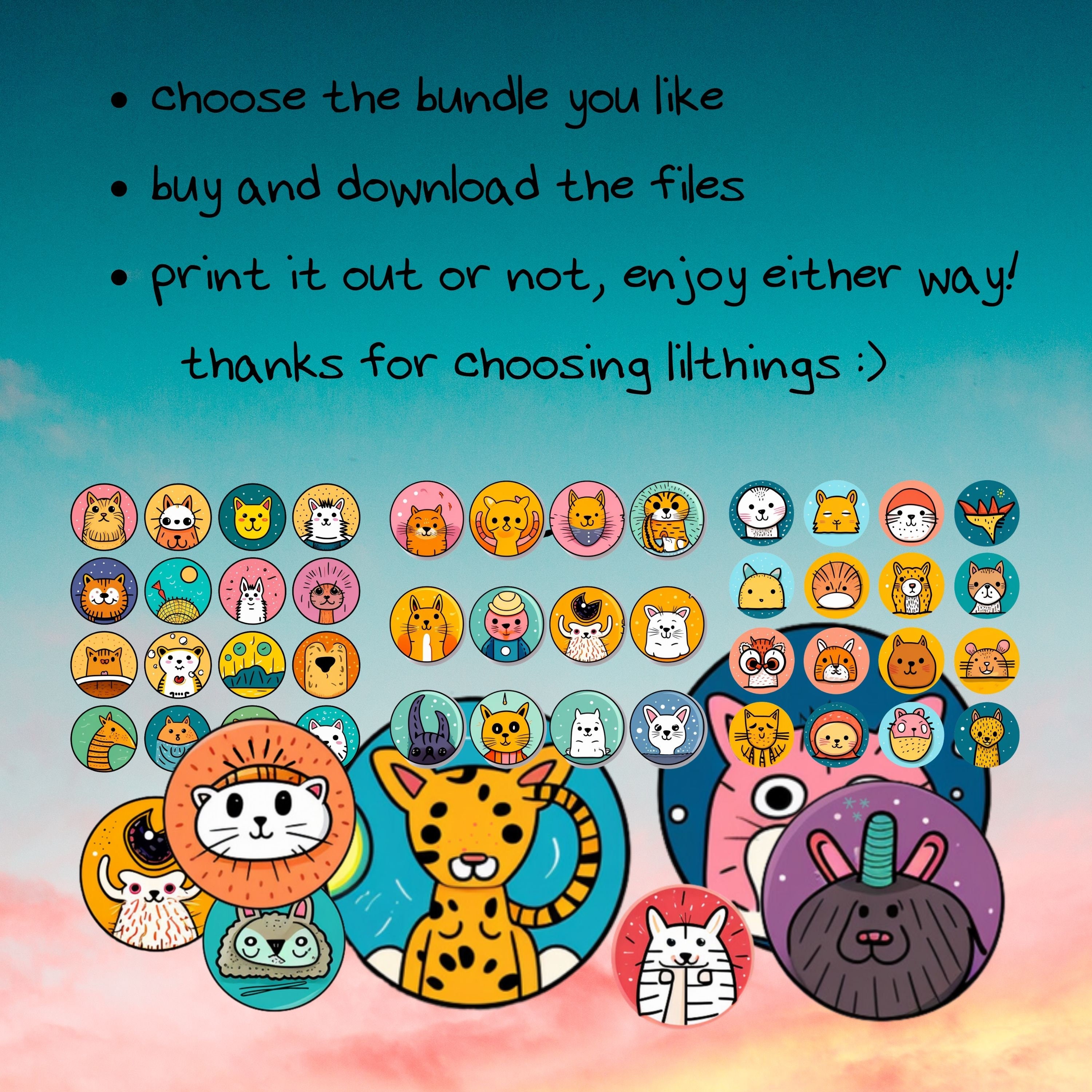 Picasso's Human Digital Sticker Bundle 2, Printable, PDF/PNG, Goodnotes ...