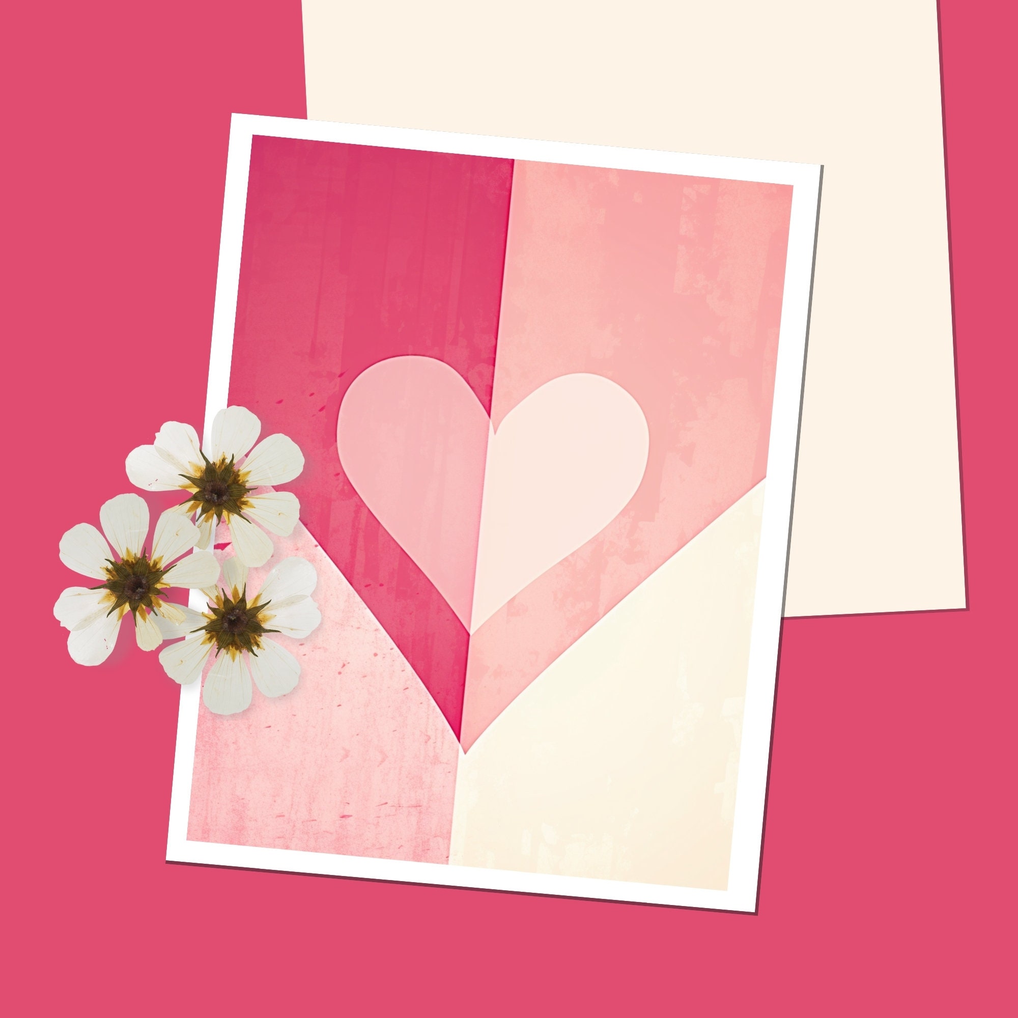 Pinky Romance Digital Paper Pack, Valentines Day Junk Journal Papers ...