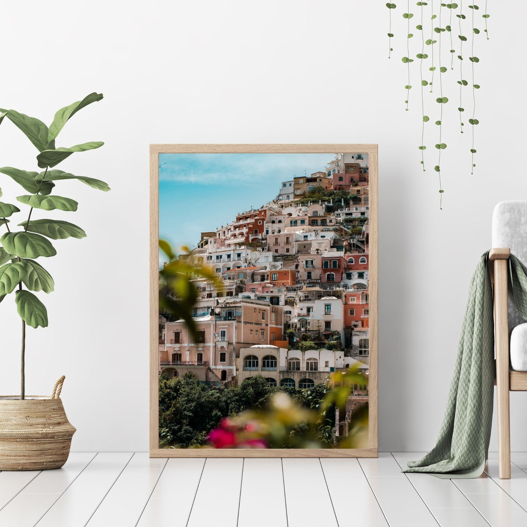 Positano Dream: Amalfi Coast Digital Print | Breathtaking Italy Wall ...