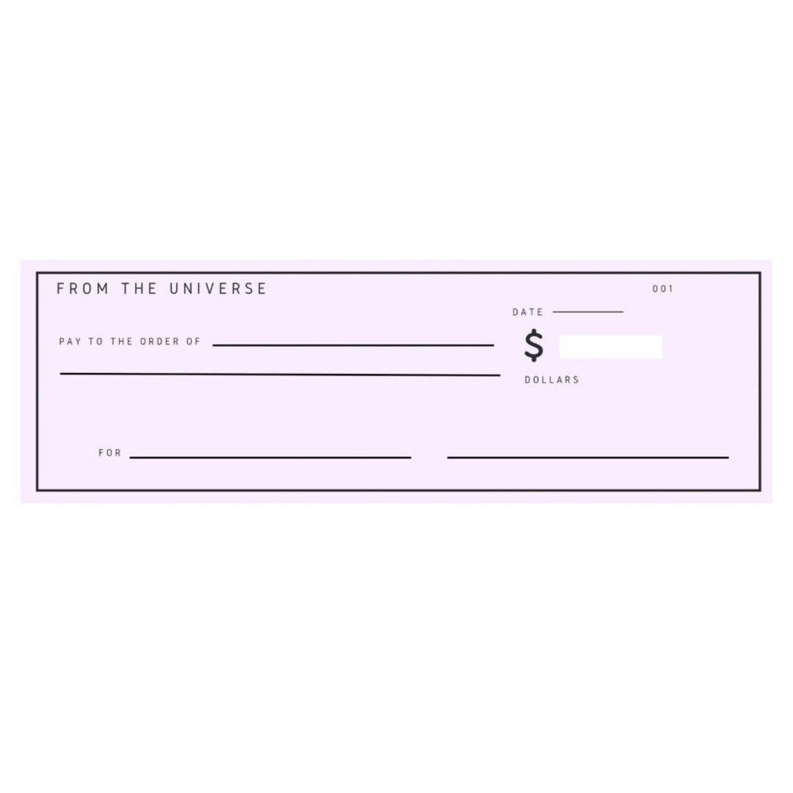 Vision Board Checks, Printable Manifestation Tools, Money Attraction ...