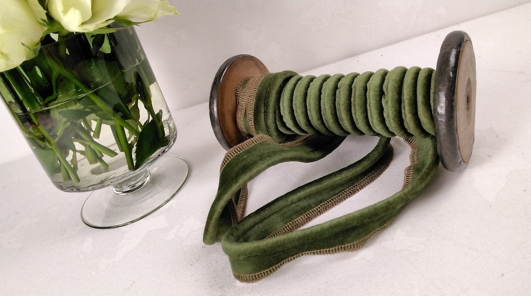 4mm & 6mm Velvet Flanged Piping Trim for Softfurnishings Drapery ...