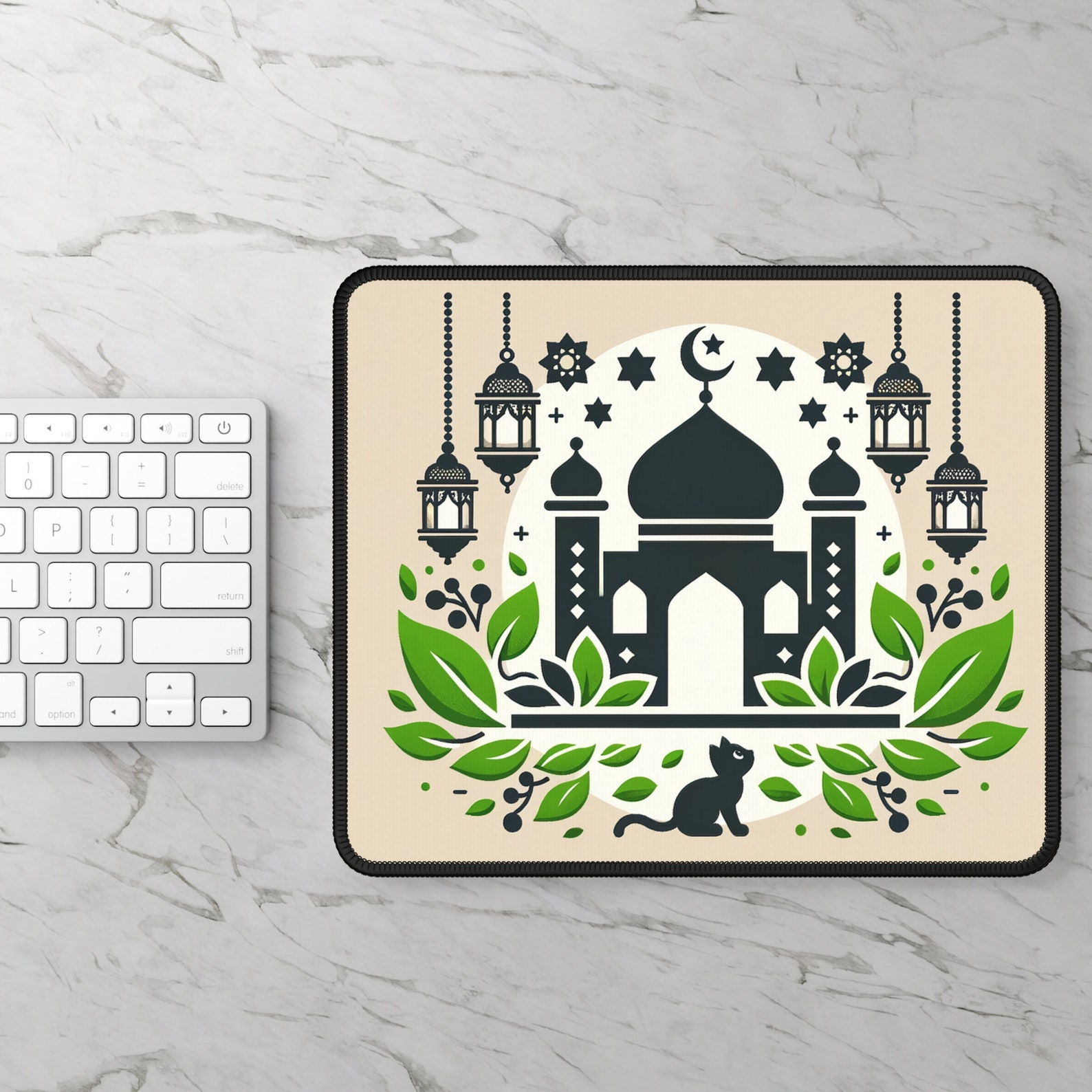 Mosque Kitty Mouse Pad - Etsy