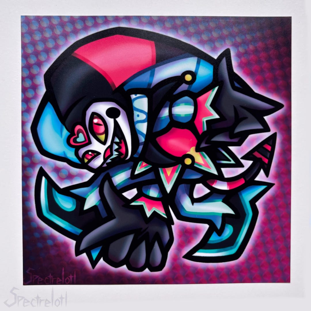 Fizzarolli Helluva Boss Inspired Small Print - Etsy